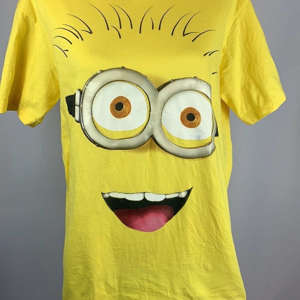 Despicable Me Yellow Minion Cotton Seamless T Shirt - Gem